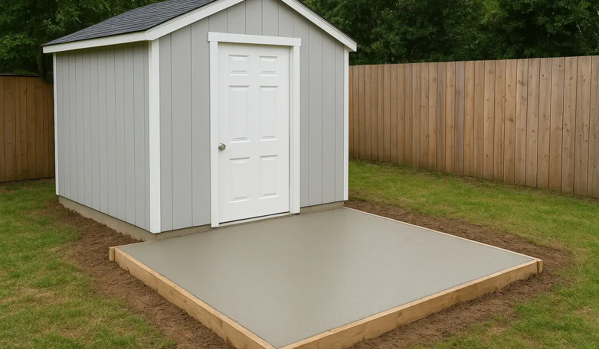 Reinforced Concrete Shed Slabs in Perth | Sid & Jazz